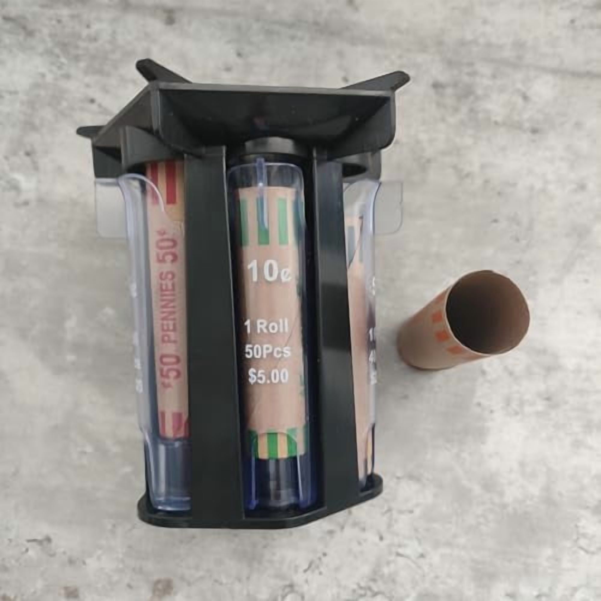 5 in 1 Change Sorter,Coin Counter Coin Sorter Tube,Coin Dispenser Coin ...