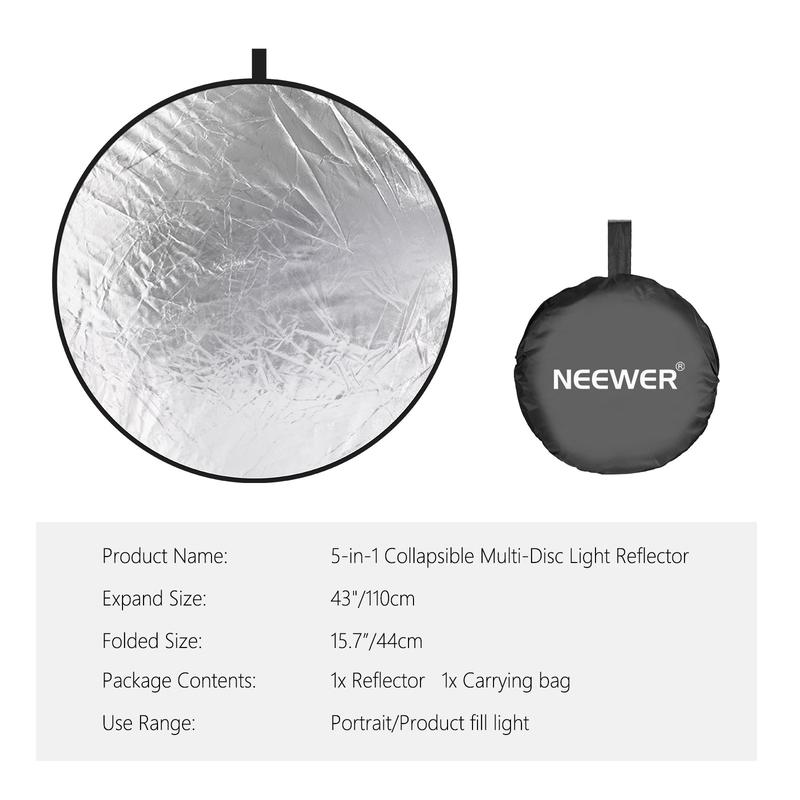 5-in-1 Collapsible Light Reflector - Walmart.com