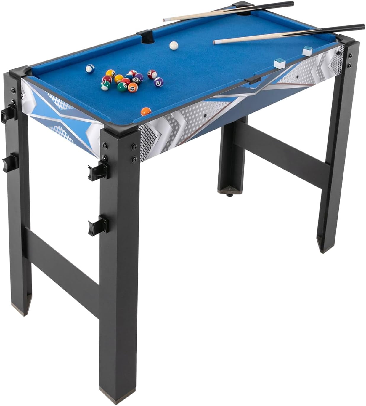5-in-1 Combo Game Table Set,Pool Table, Air Hockey Table, Game Table ...
