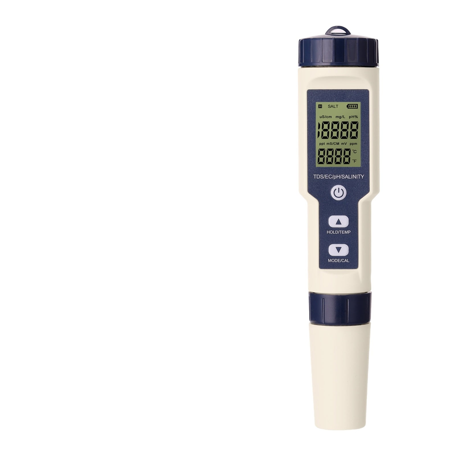 5 in 1 Digital Water Quality Detector PH/EC/TDS/Salinity/Temperature ...