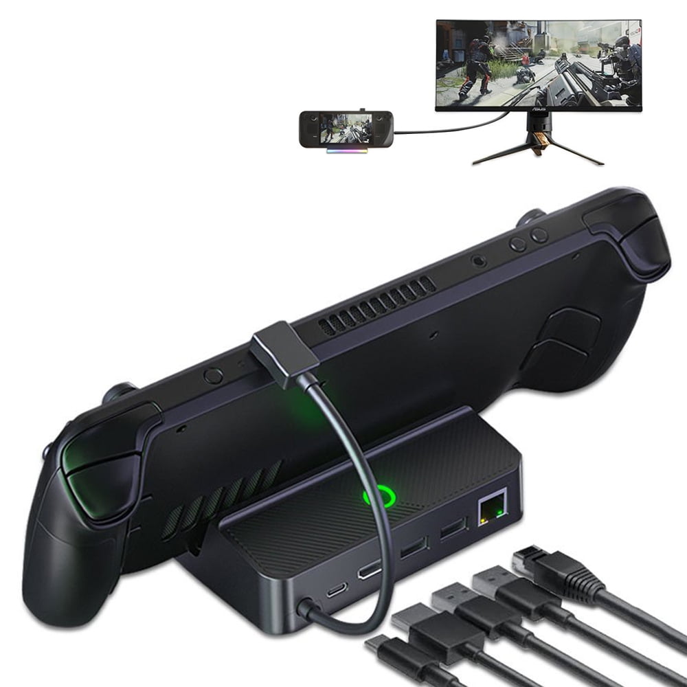 5-in-1 Docking Station for Valve Steam Deck, Charging Base with 4K@60Hz ...