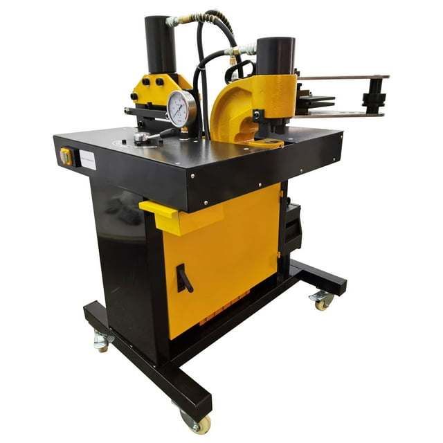 5 in 1 Electric Hydraulic Busbar Processor Bus Processing Machine ...