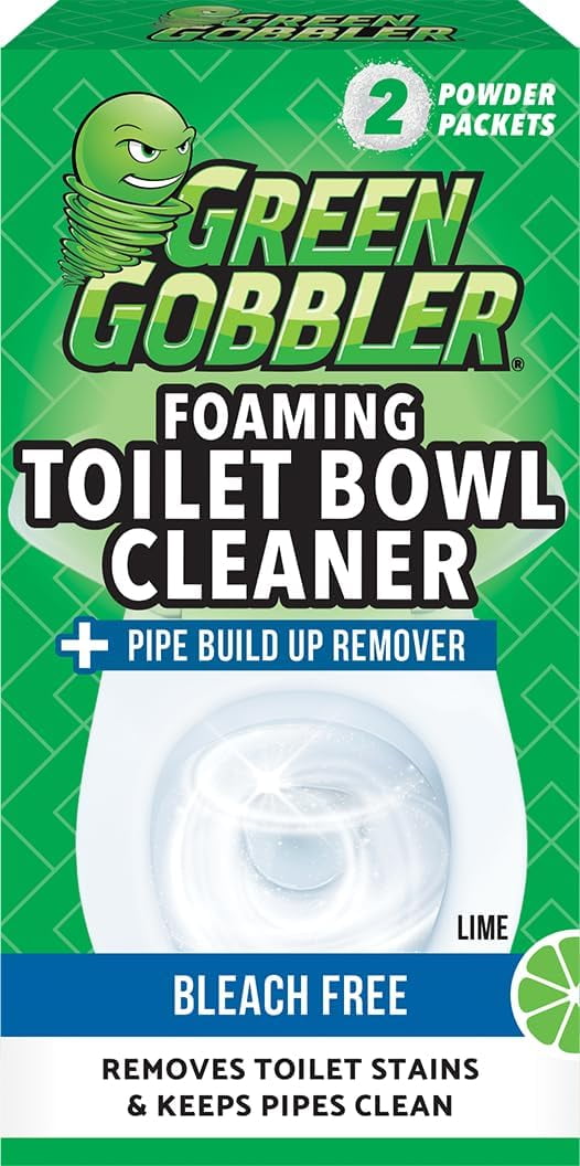 5-in-1 Foaming Toilet Bowl Cleaner + Pipe Build-up Remover, Enhanced ...