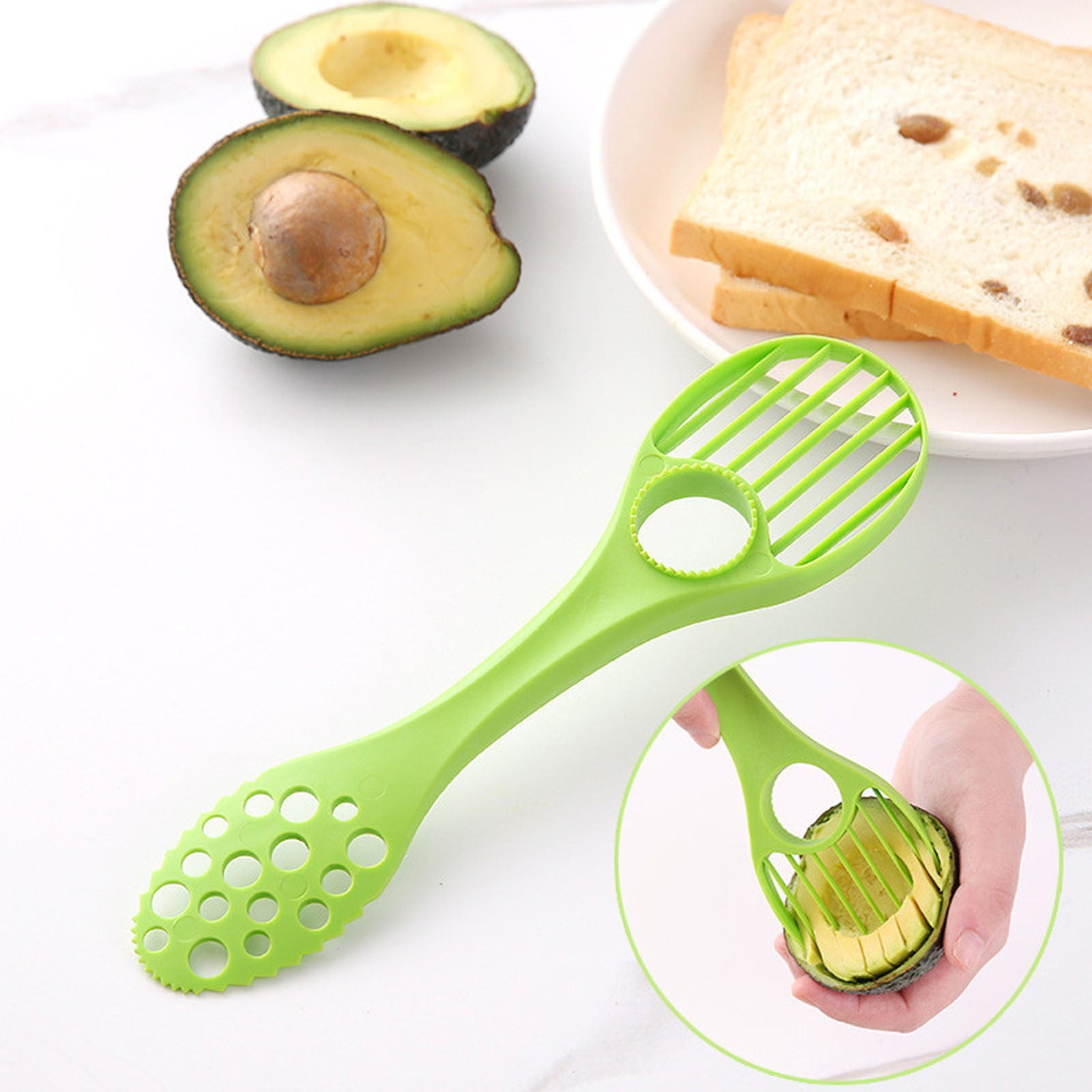 5-in-1 Fruit Separator Knife – Multifunctional Tool for Scooping, Cutting, and Kernel Removal ...