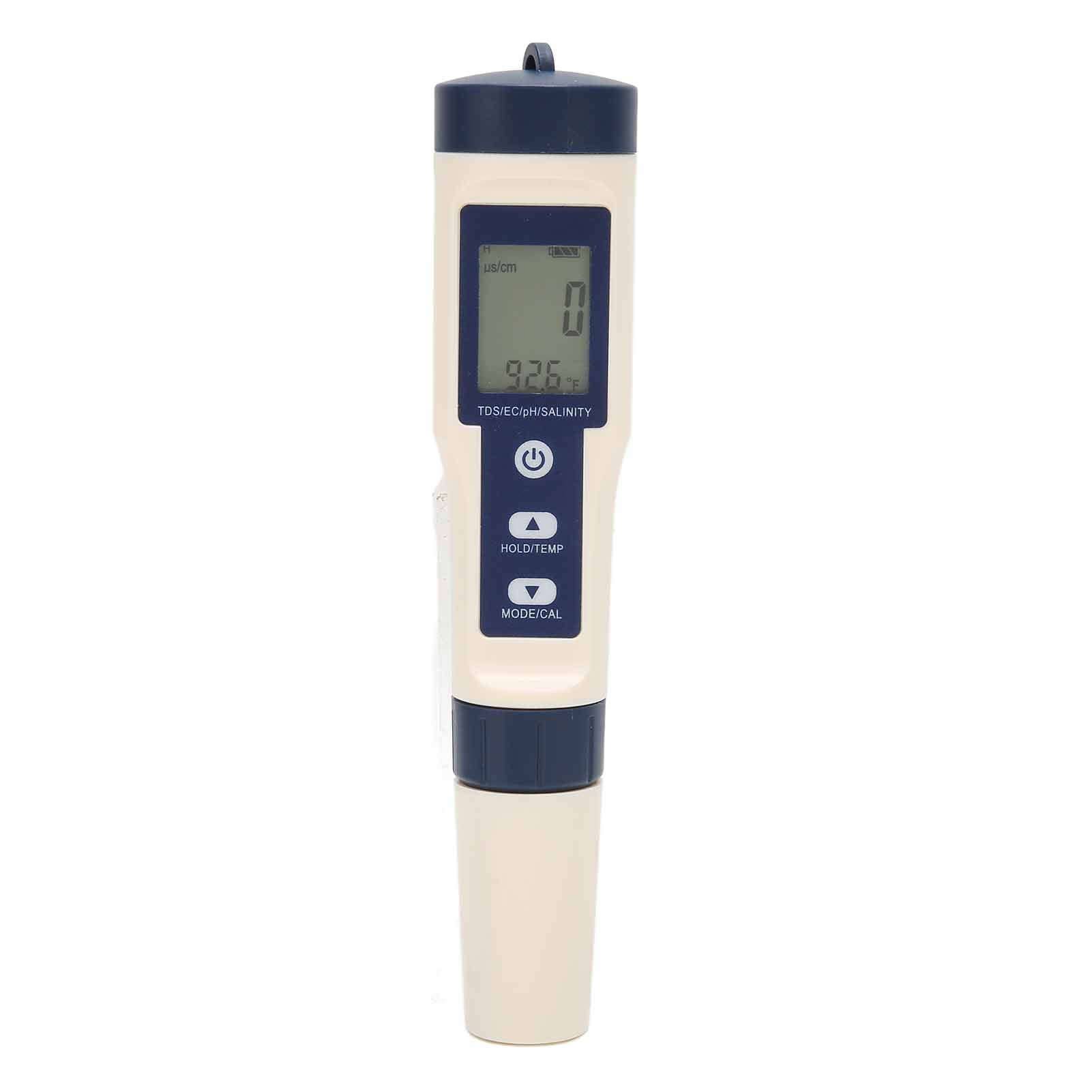 5 in 1 Function Water Quality Testing Meter Salinity Temperature PH TDS ...