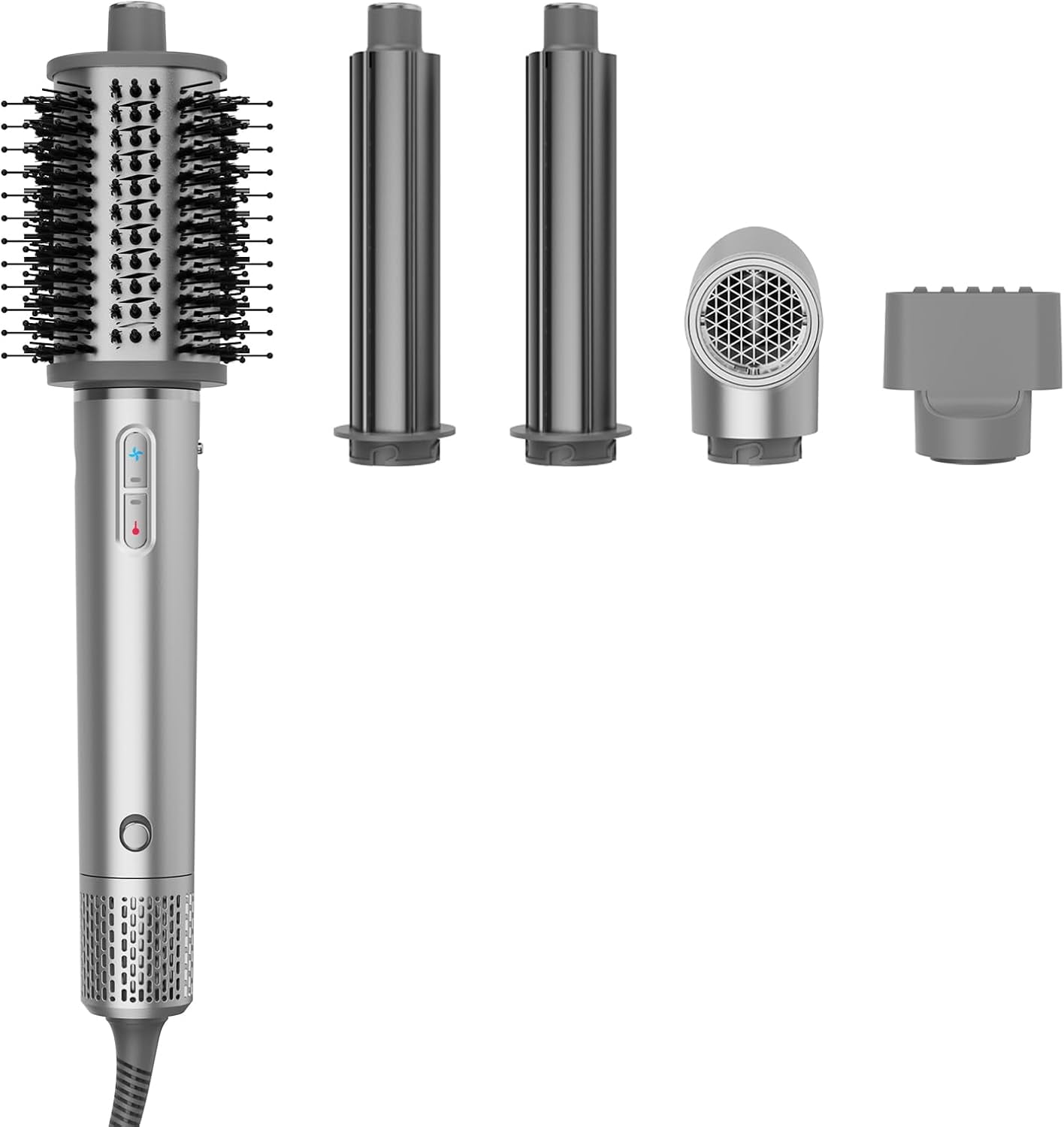 5-in-1 Hot Air Styler & Hair Dryer Brush with Powerful Motor & Negative ...
