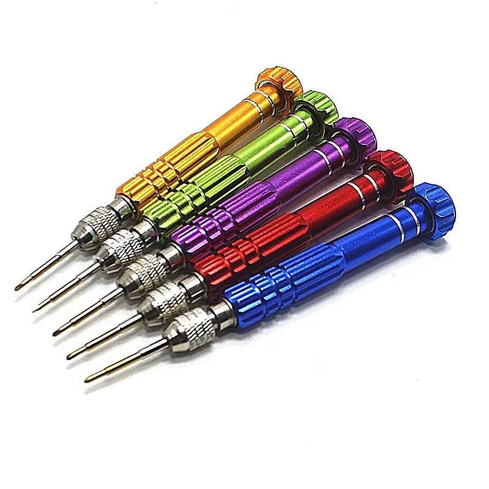 5-in-1 Mobile Repair Tool - Aluminum Alloy Handle Screwdriver Set (red ...