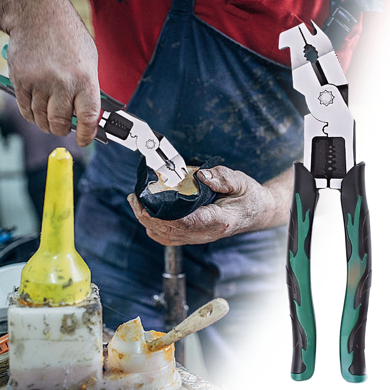 5-in-1 Multi-Function Pliers Tool for Electricians and Carpenters ...