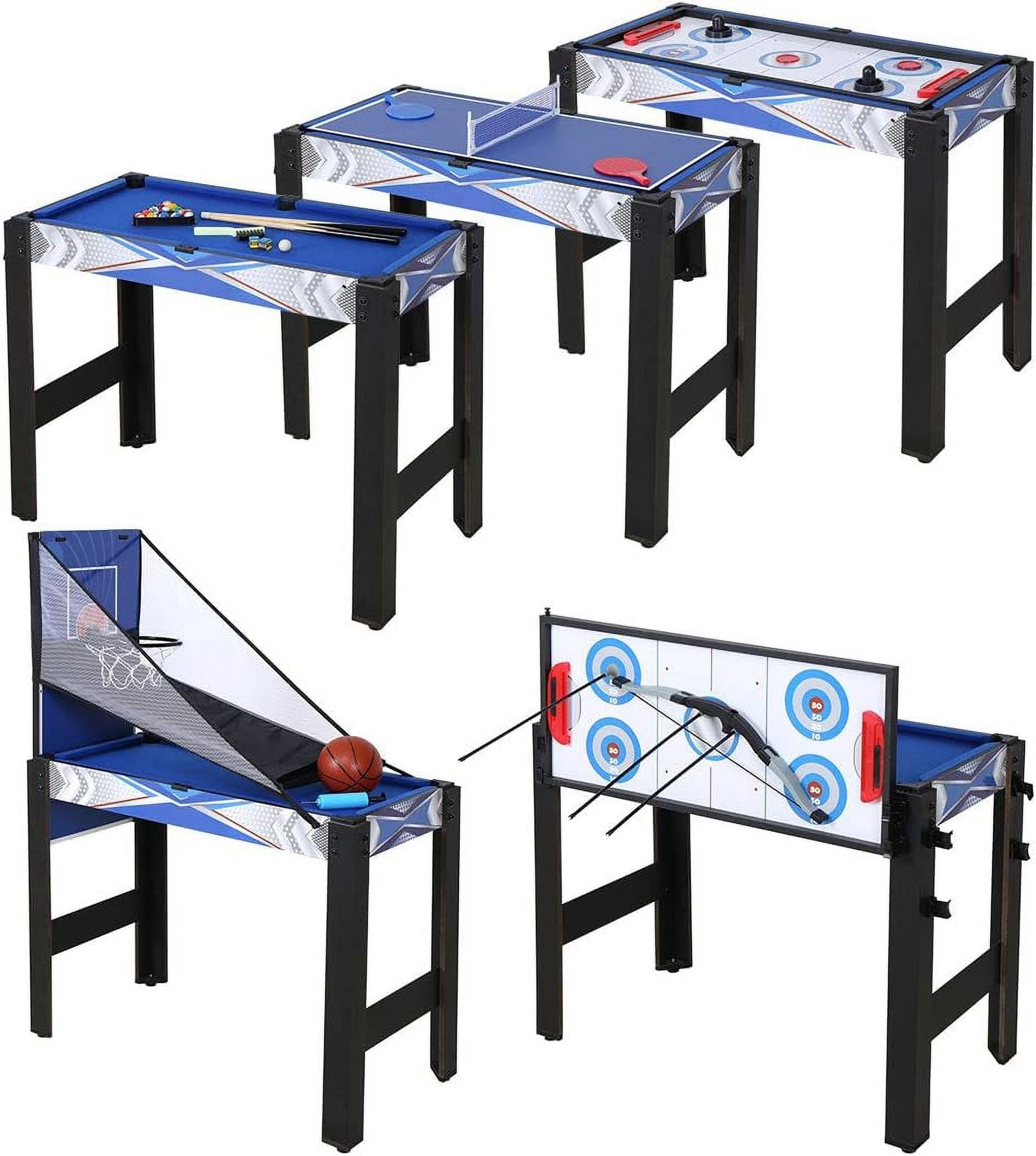 5-in-1 Multi Game Table HLC 3ft Game Table Portable Multi Game ...