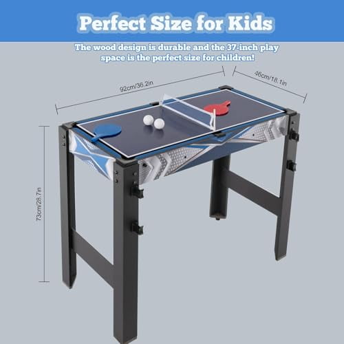 5-in-1 Multi Game Table Set-Billiards, , Hockey, Table Tennis and Safe ...