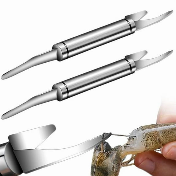 5 in 1 Multifunctional Shrimp Deveiner & Fish Scaler Knife | Stainless ...