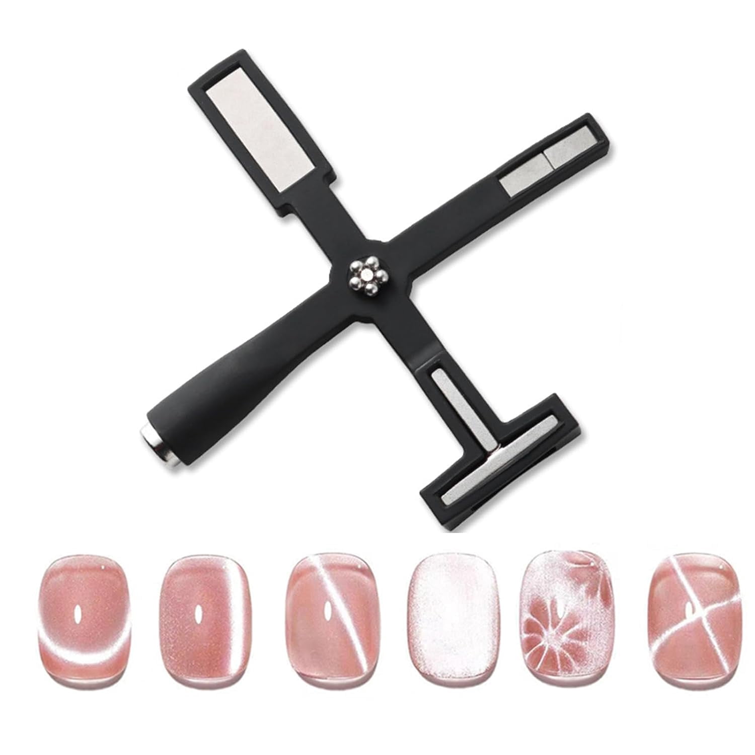 5 in 1 Nail Magnet Tool for Cat Eye Nails, Multi-Function Magnetic ...