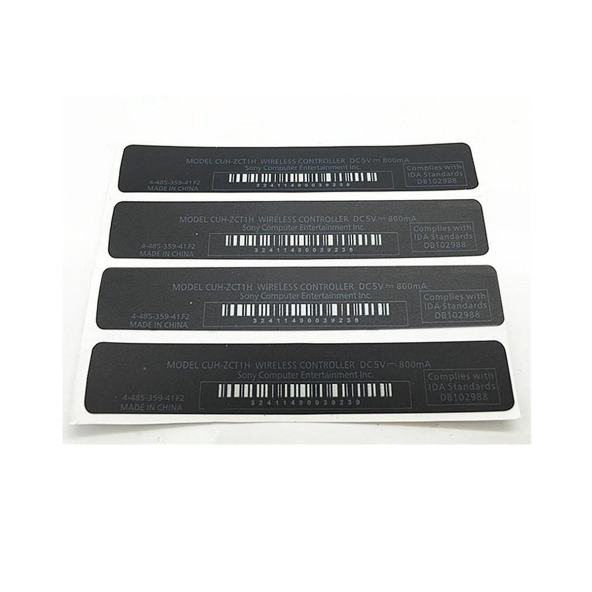 5 in 1 Pack Back Controller Sticker Label For Playstation For PS4 Game ...