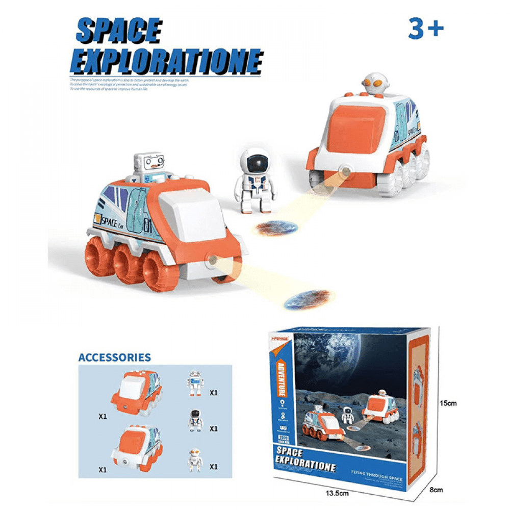 5 in 1 Space Toy for Kids Rocket Ship Toys with Space Shuttle, Space ...