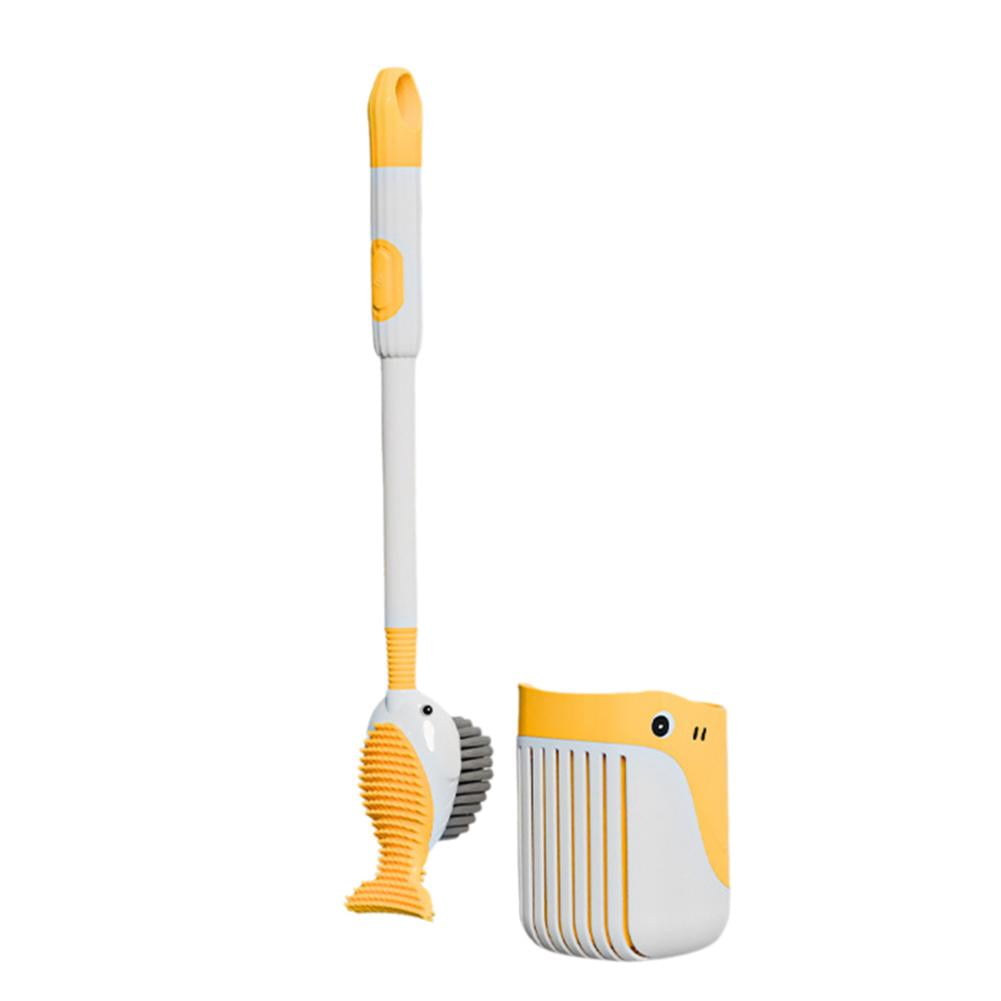 5 in 1 Toilet Brush With Spray Whale Liquid, Suction Flush Toilet Cup ...