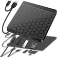 5-in-1 USB 3.0 Type C External CD DVD RW Optical Drive DVD Burner ...