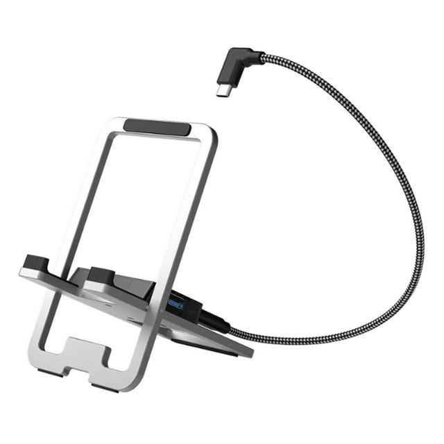 5 in 1 USB C Docking Station, Foldable Metal Charging Stand for /Switch ...