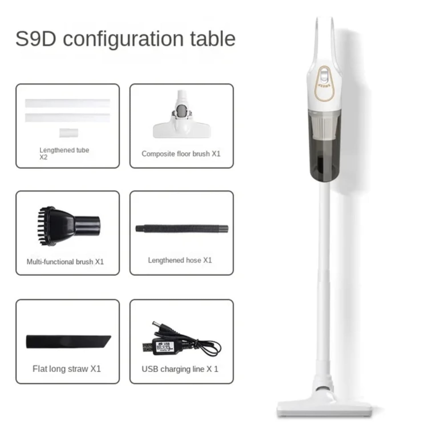 5 in 1 Wireless Handheld Dust Cleaning Vaccum Hand Held Rechargeable ...
