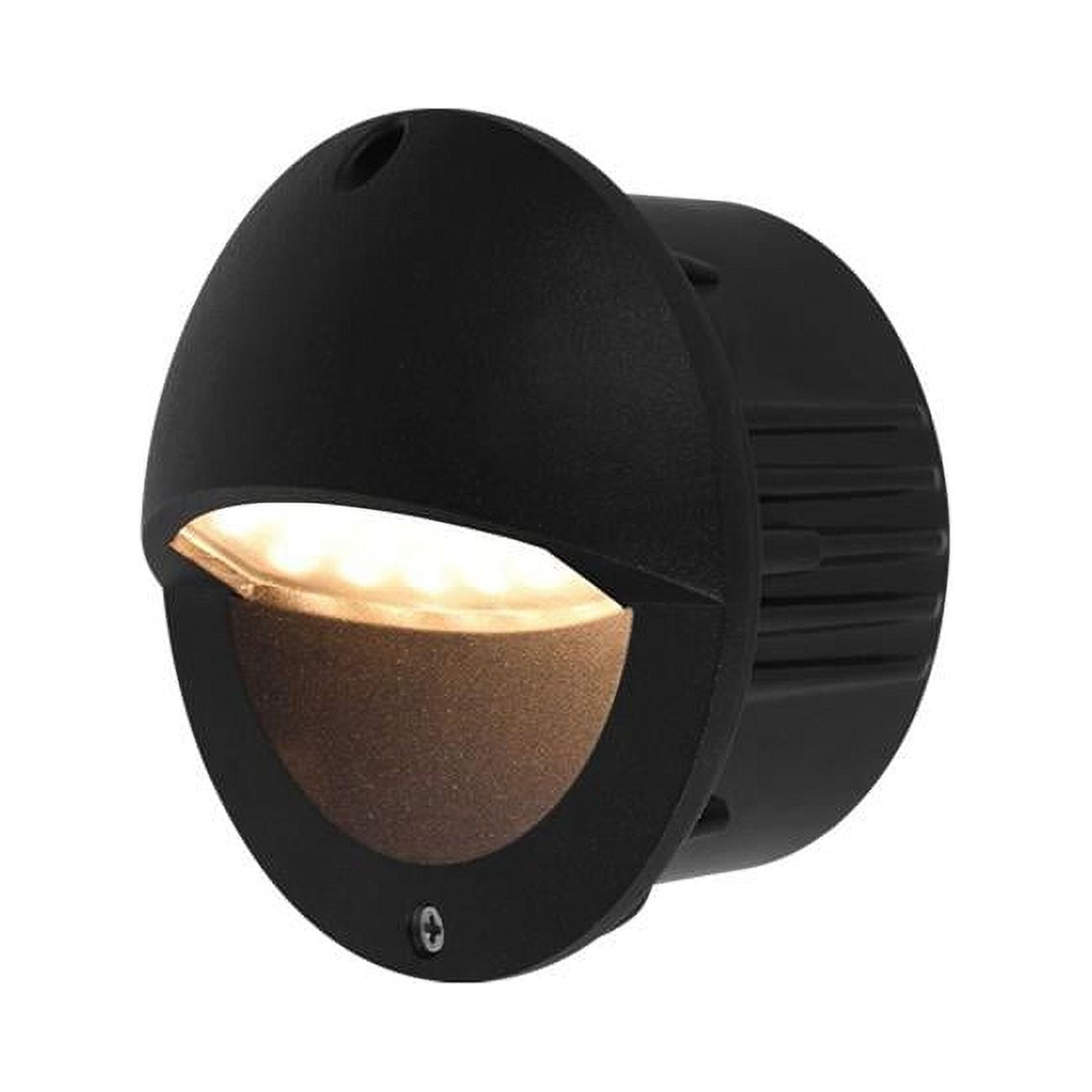 5 in. 3 watts Modern Low-Voltage Integrated LED Outdoor Step Light in ...