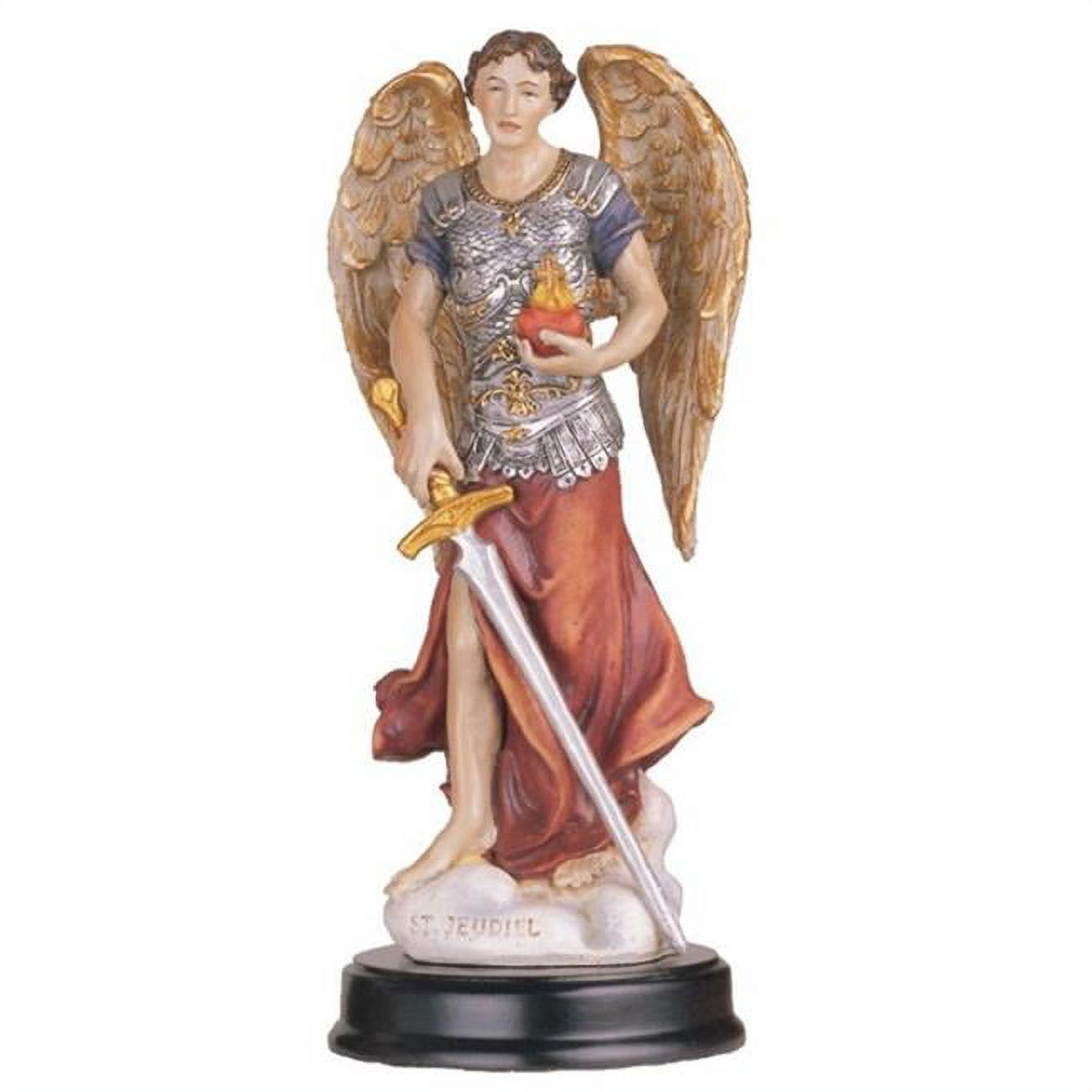 5 in. Archangel Jehudiel Statue Saint Jegudiel The Angel of Work Holy ...