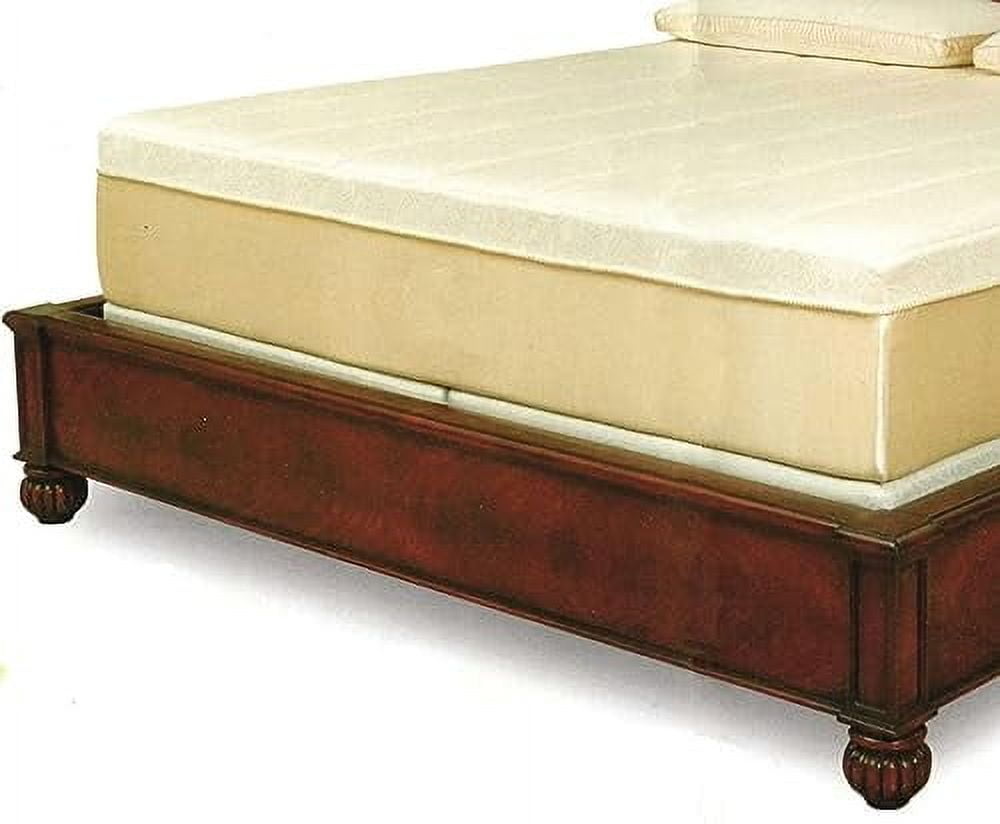 5 in. H x 4 in. Dia Stained Espresso Solid Hardwood Bun Foot Leg for ...