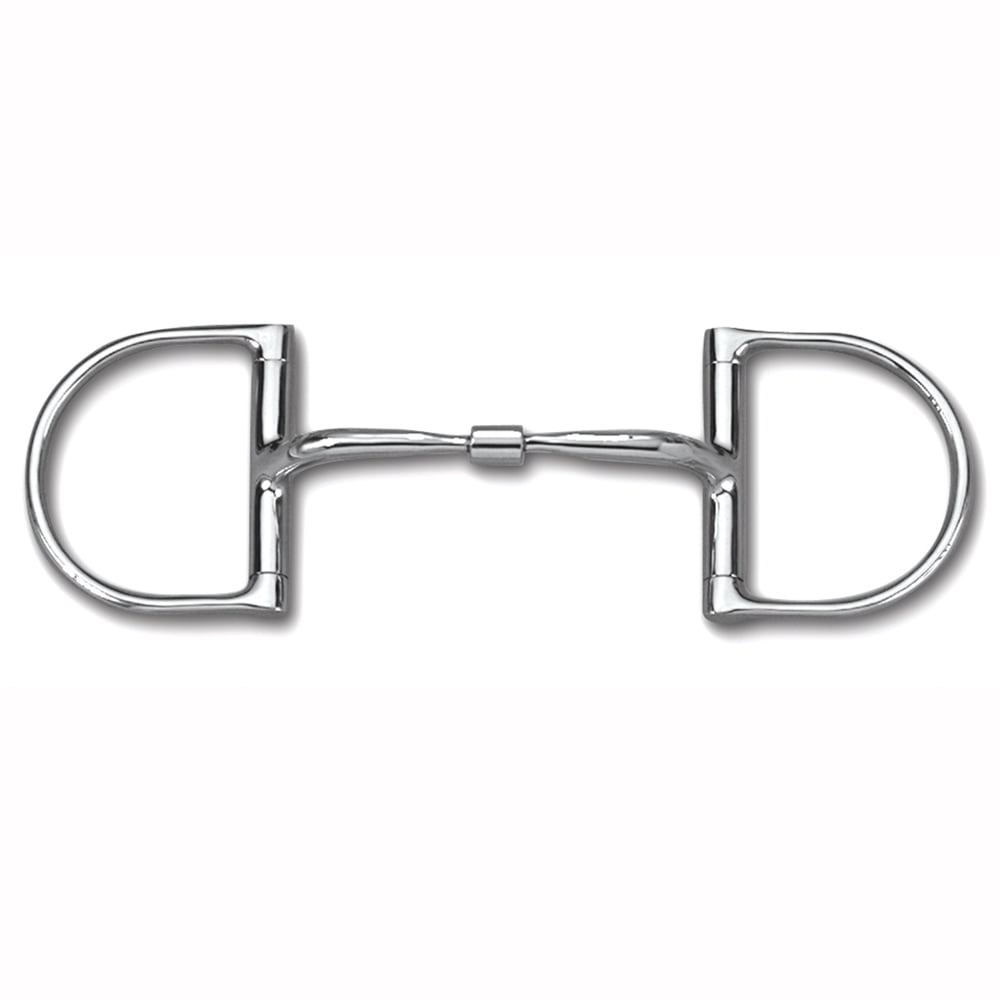 5 in Myler Dee Without Hooks Comfort Horse Snaffle W/ Narrow Barrel - Walmart.com