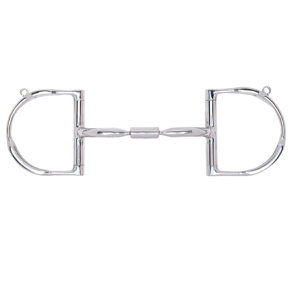 5 in Myler Dee Without Hooks Comfort Horse Snaffle W/ Wide Barrel - Walmart.com