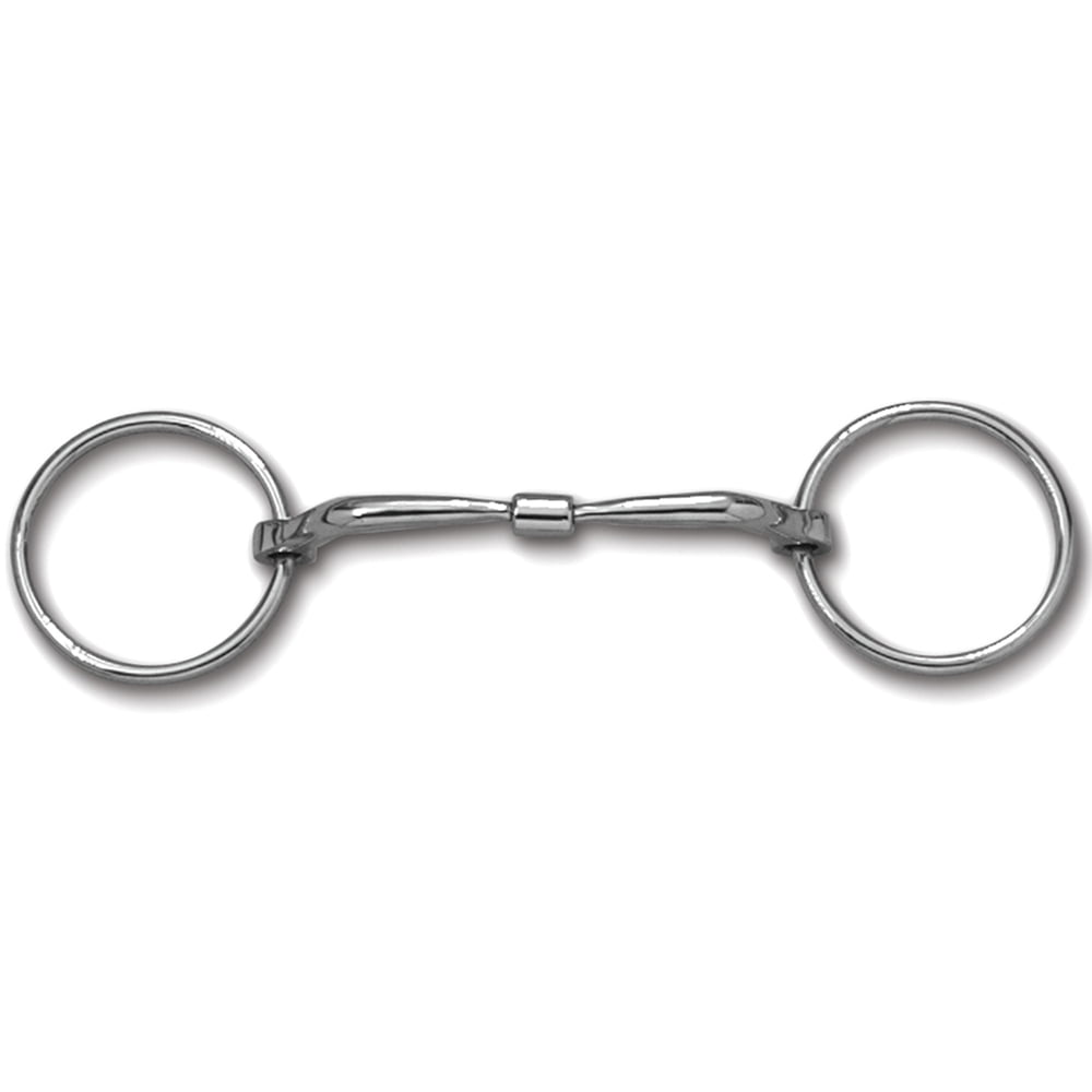 5 in Myler Horse Bit Loose Ring Comfort Snaffle W/ Narrow Barrel ...