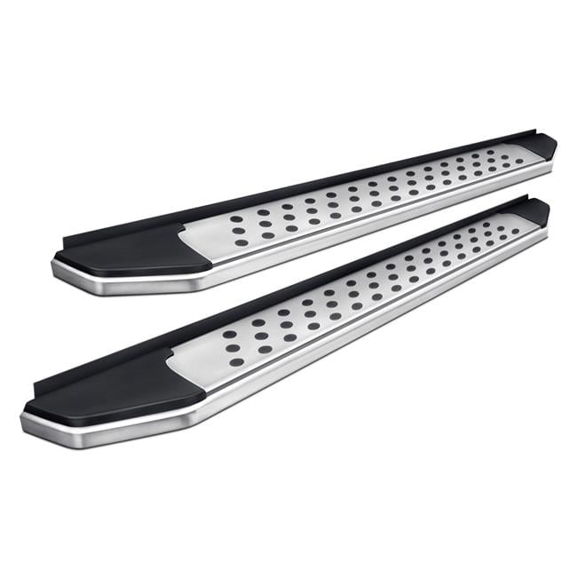 5 in. R22 Series Stainless Steel Running Boards for 2018-2021 Chevrolet ...