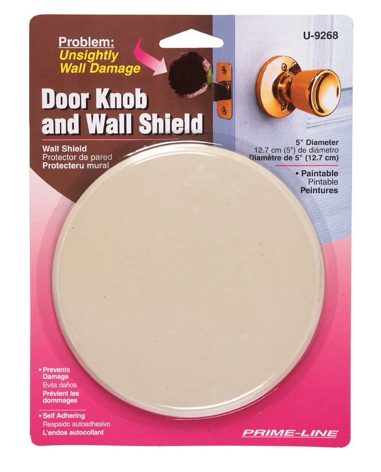 5 in., Rigid Vinyl, Ivory, Self Adhesive Wall Protector - Walmart.com
