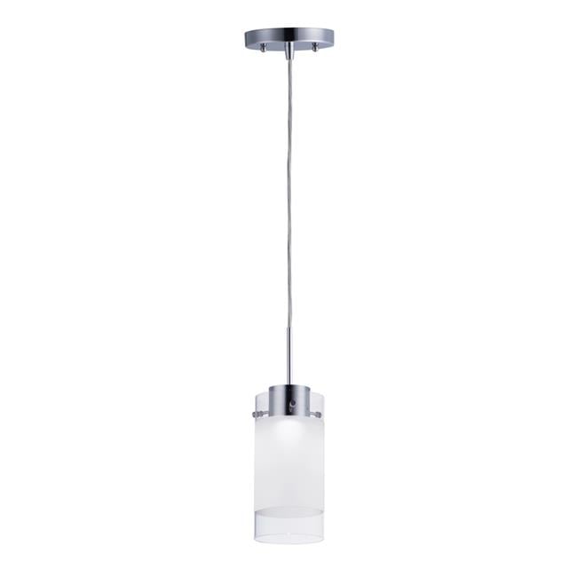 5 in. Scope LED 6W Single Pendant Ceiling Light, Polished Chrome ...