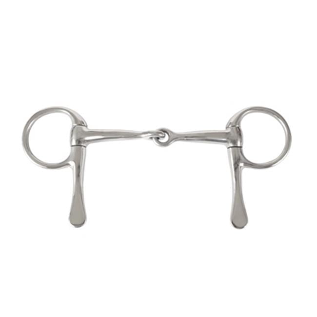 5 in. Stainless Steel Half Cheek Snaffle Bit - Walmart.com