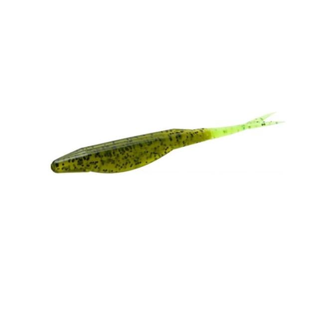 5 in. Super Fluke 10BG-Watermelon Seed Chat Fishing Lure - Walmart.com