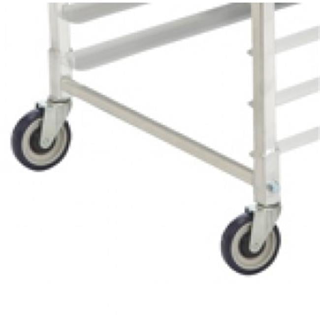5 in. Swivel stem caster for aluminum bakery racks - Walmart.com