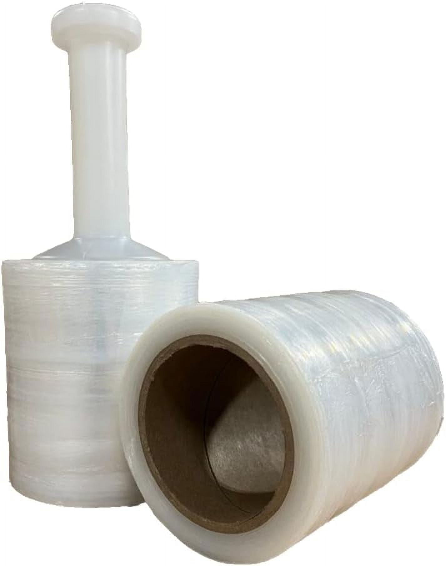 5" in. x 1000FT 80 Gauge 12 Rolls Stretch Shrink Film Hand Wrap ...