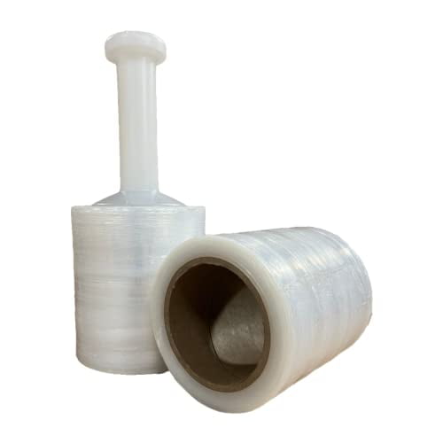 5" in. x 1000FT 80 Gauge 12 Rolls Stretch Shrink Film Hand Wrap ...
