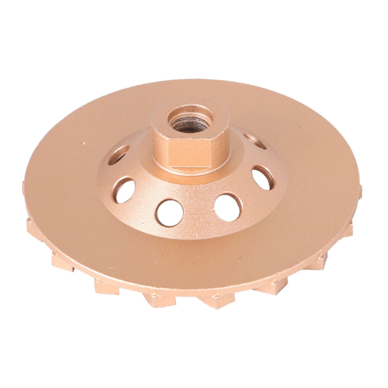 5 inch 18 Row Segments 5/8"-11 Arbor Diamond Cup Grinding Wheels for ...