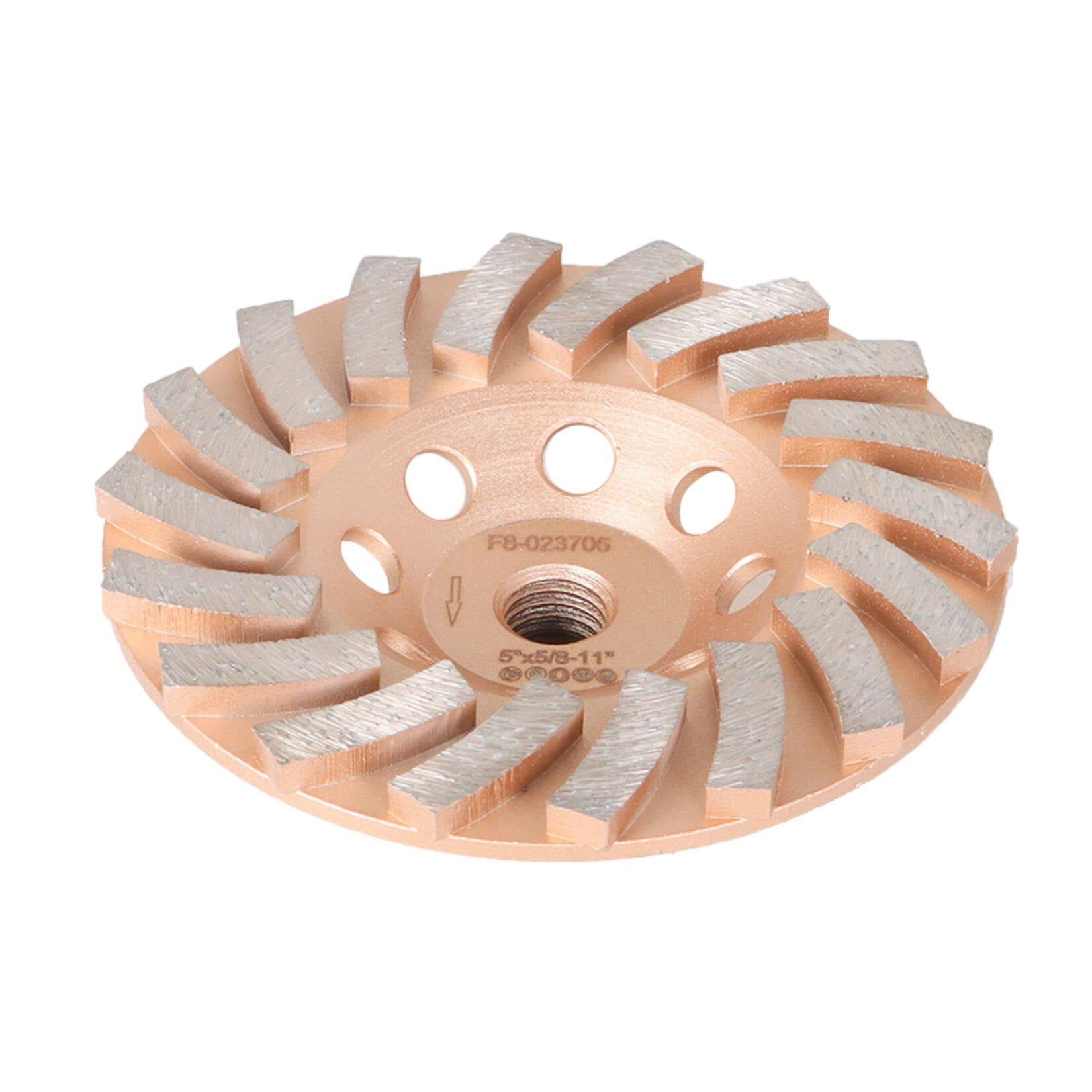 5 inch 18 Segments Diamond Cup Grinding Wheels for Concrete Masonry ...