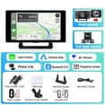 5 inch Car DVR 4K Carplay & Android Auto Wireless Connection Rear ...