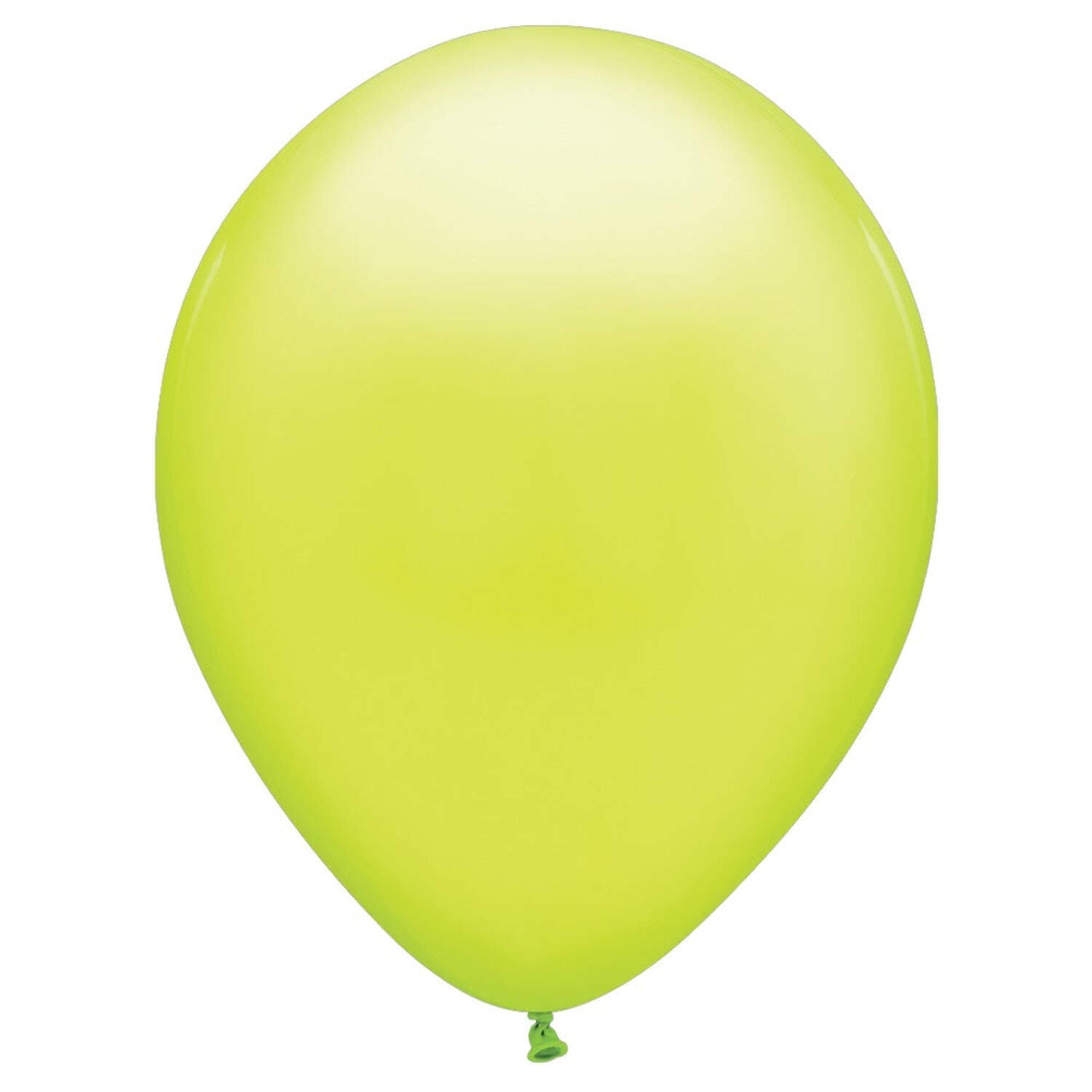 5 inch Qualatex Chartreuse Green Latex Balloons (100 Pack) - Party ...