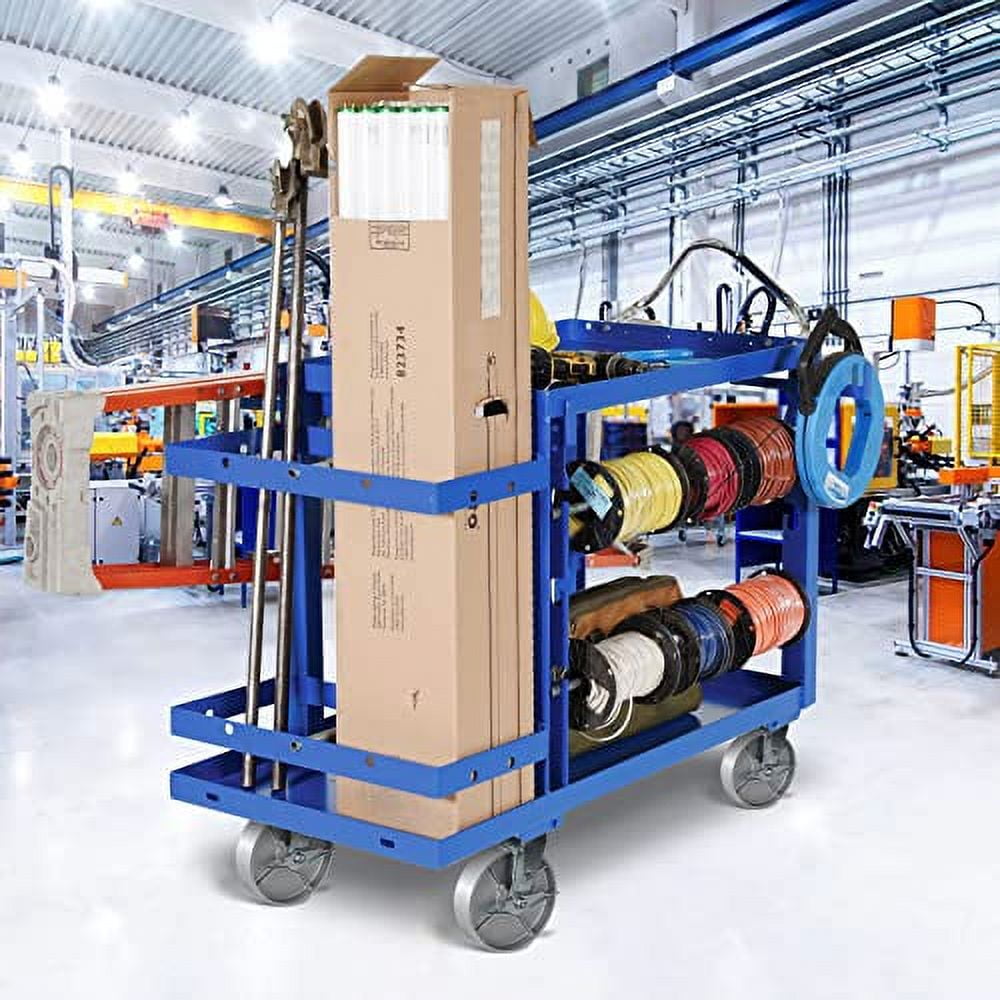 5 inch Indutstrial Casters, Semi Steel Cast Iron Casters Heavy Duty ...