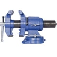5 inch Multi-Jaw Rotating Bench Vise, Multipurpose Vise Bench with 360 ...
