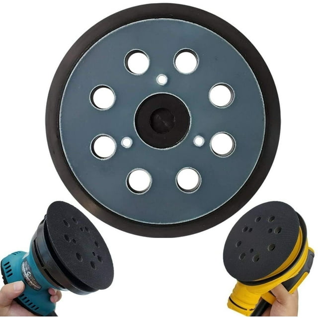SATC 5 inch Orbital Sander Replacement Pad Hook Loop for Dewalt, Makita ...