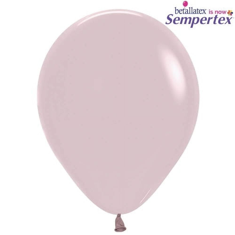 5 inch Pastel Dusk Rose Betallatex / Sempertex Latex Balloons (100 Pack ...