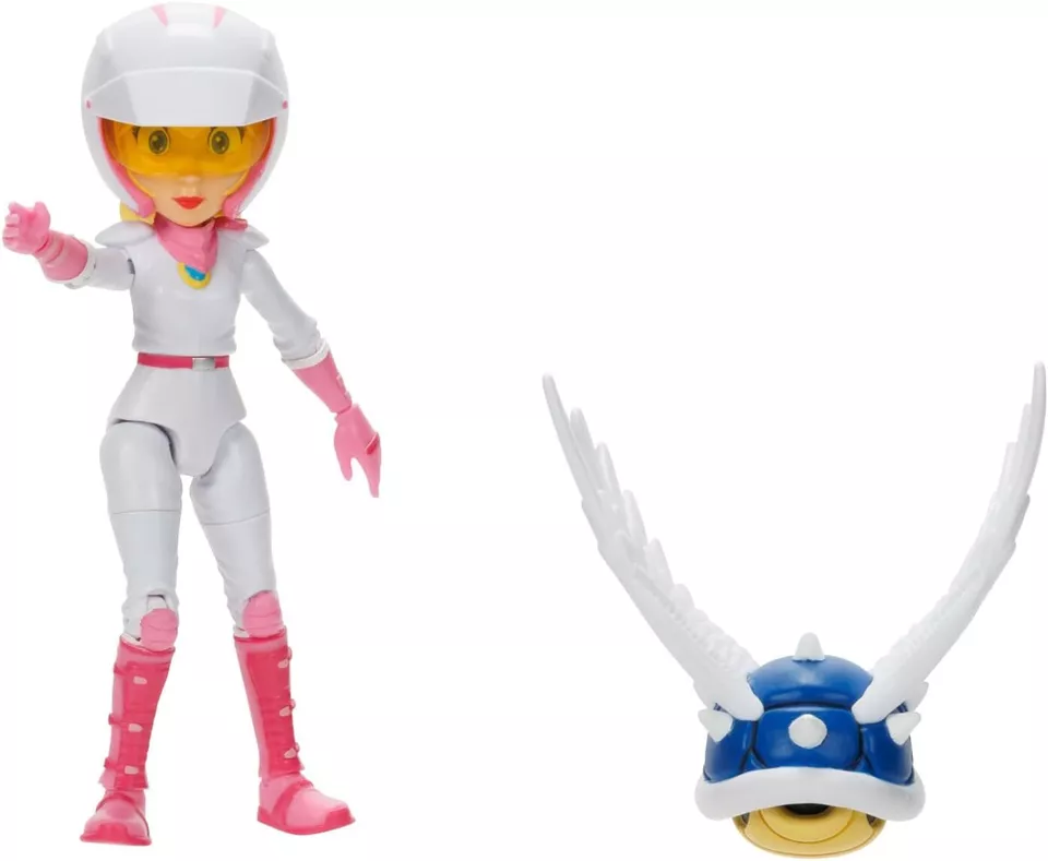 5-inch Peach Figure with Spiny Blue Shell - Walmart.com