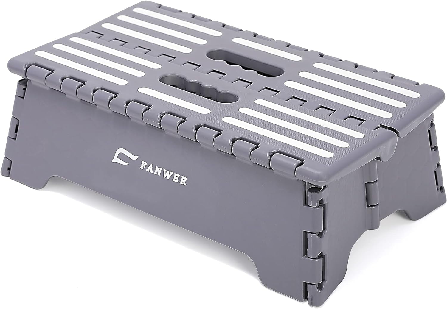 Fanwer Portable Folding Step Stool, 5 Inch Stable Platform for Car ...