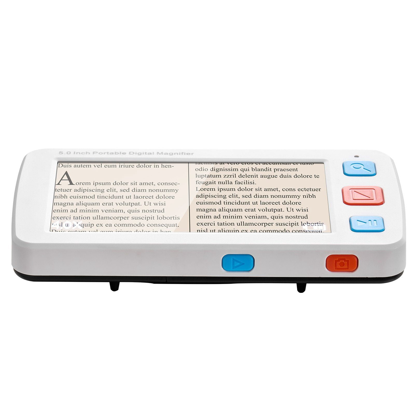 5-inch Portable Video Magnifier with 4X-32X Zoom, 17 Color Modes ...