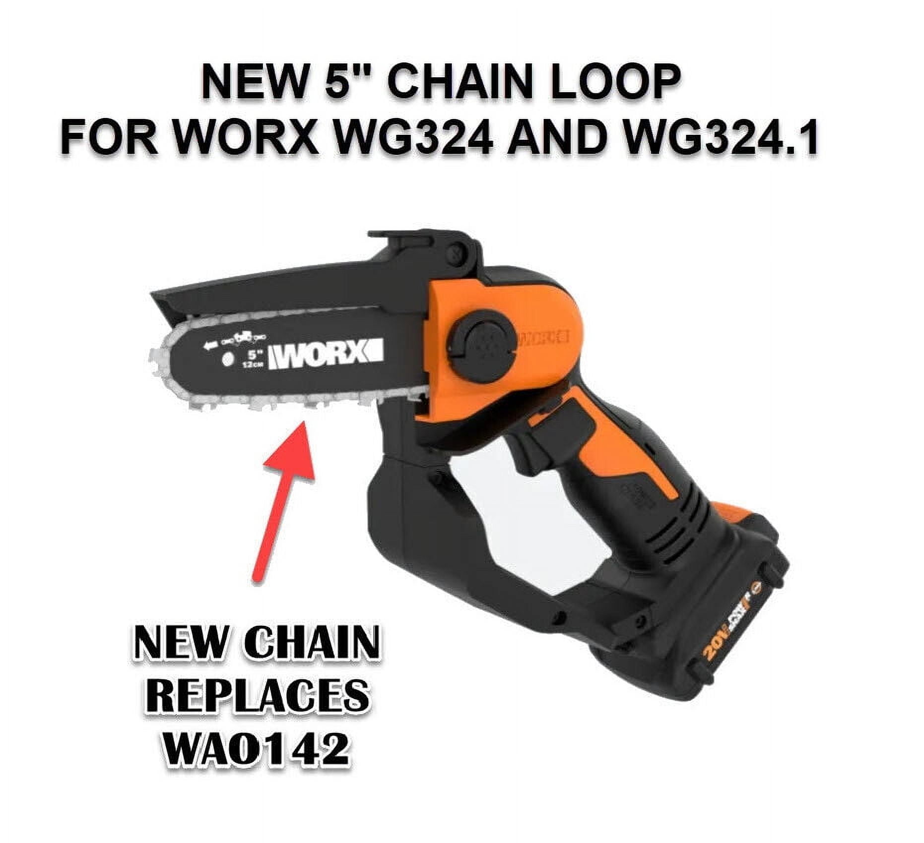 5-inch Replacement Chainsaw Chain for Worx WG324 WG324.1 - 32 Drive ...