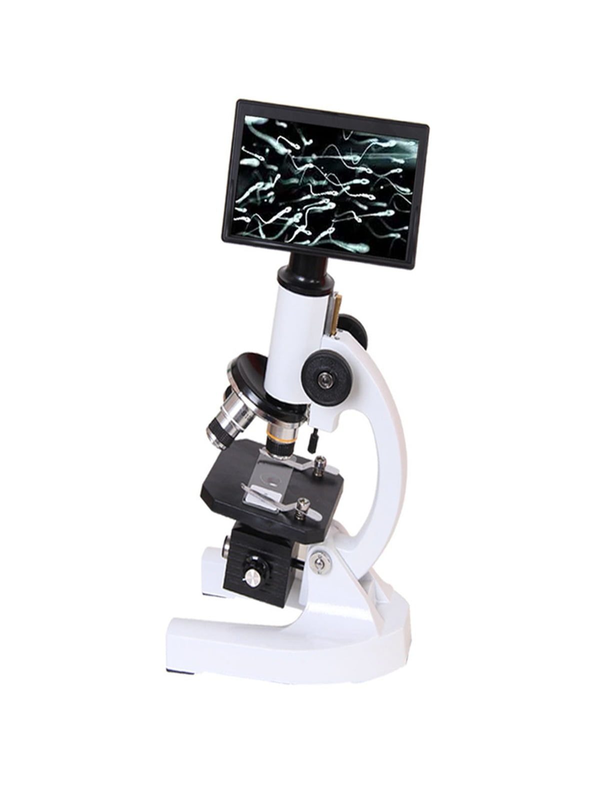 5-inch Screen Microscope 200/640X Professional Biological Microscope ...