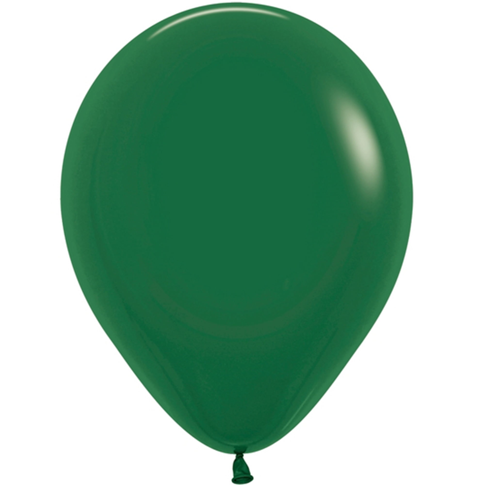 5 inch Sempertex Fashion Forest Green Latex Balloons (100 Pack) - Party ...